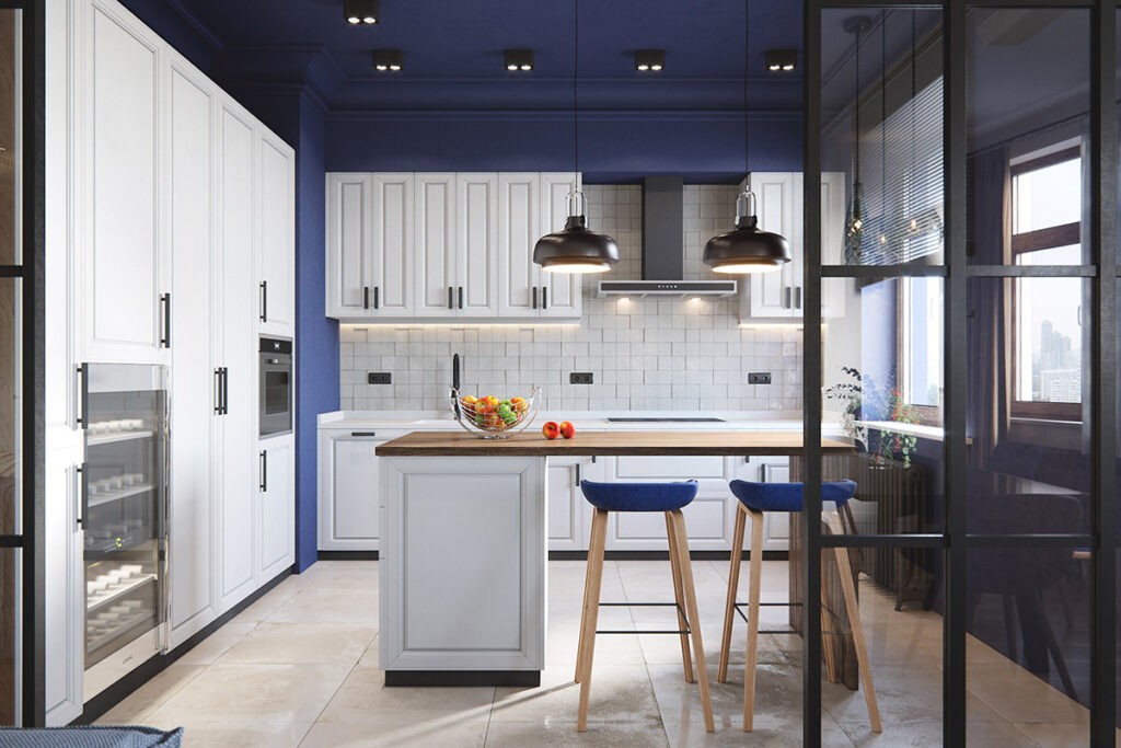 30 Beautiful Blue Kitchens To Brighten Your Day