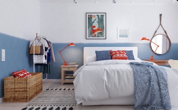 30 Buoyant Blue Bedrooms That Add Tranquility and Calm to Your Sleeping ...