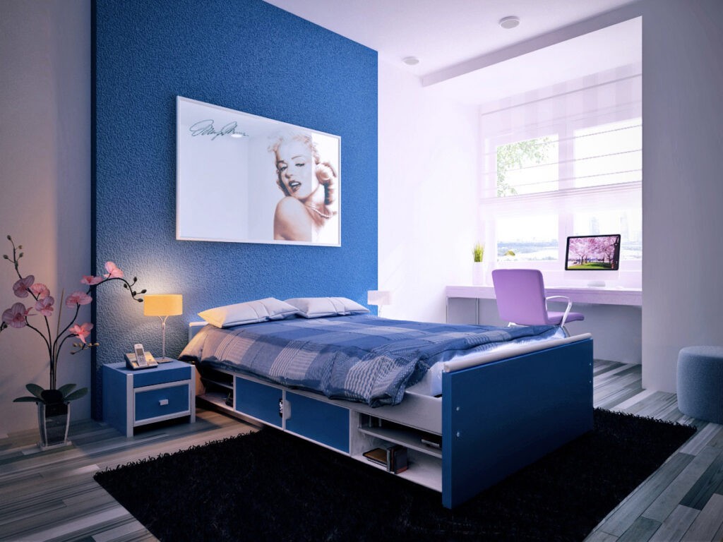 30 Buoyant Blue Bedrooms That Add Tranquility and Calm to Your Sleeping ...