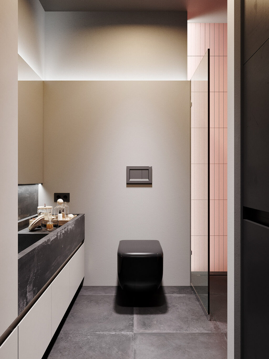 Stylish Streamlined One Room Living