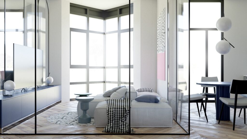 Summer Colours Decor & Interior Zoning Technique