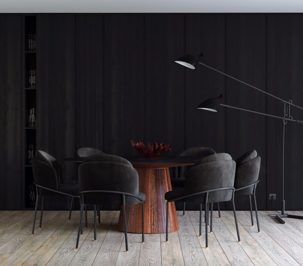 33 Black Dining Rooms That Your Dinner Guests Will Adore