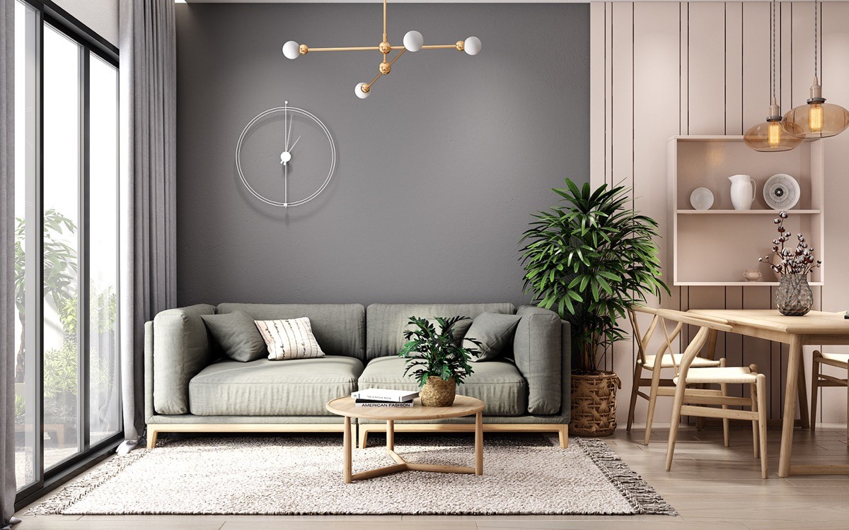 4 Small Apartment Layout Ideas With Muted Pastel Decor