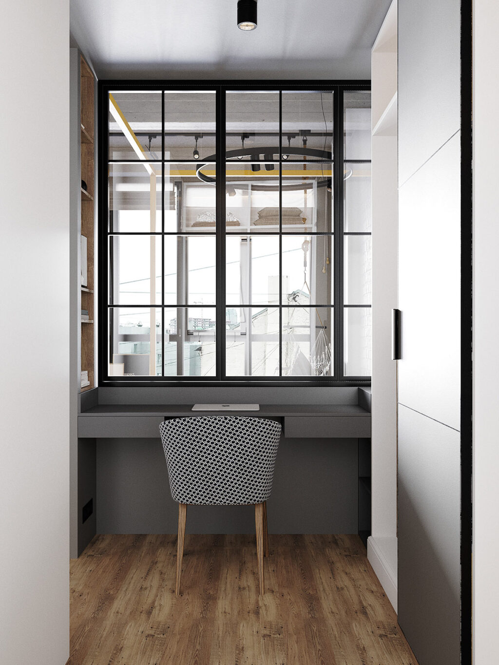 Stylish Streamlined One Room Living