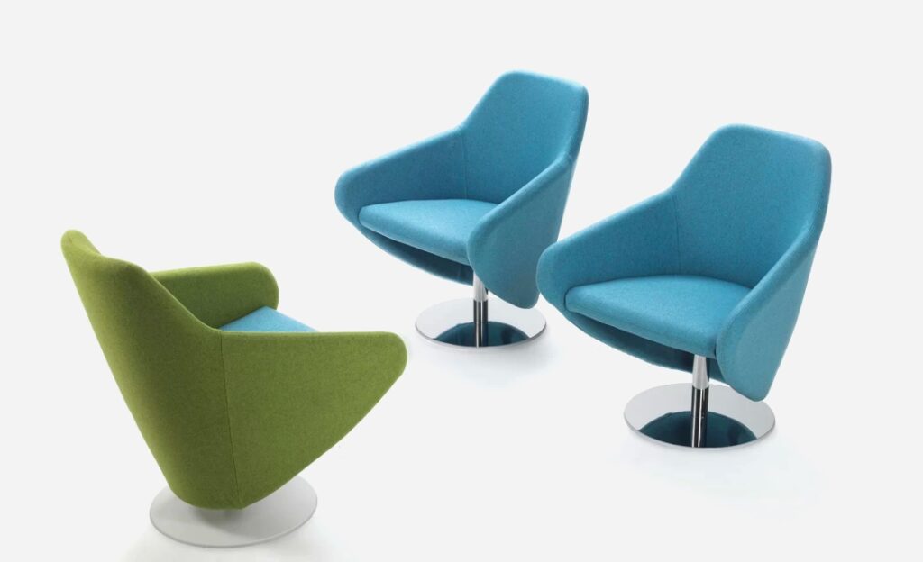 50 Modern Swivel Chairs That Give Your Home or Office Swing