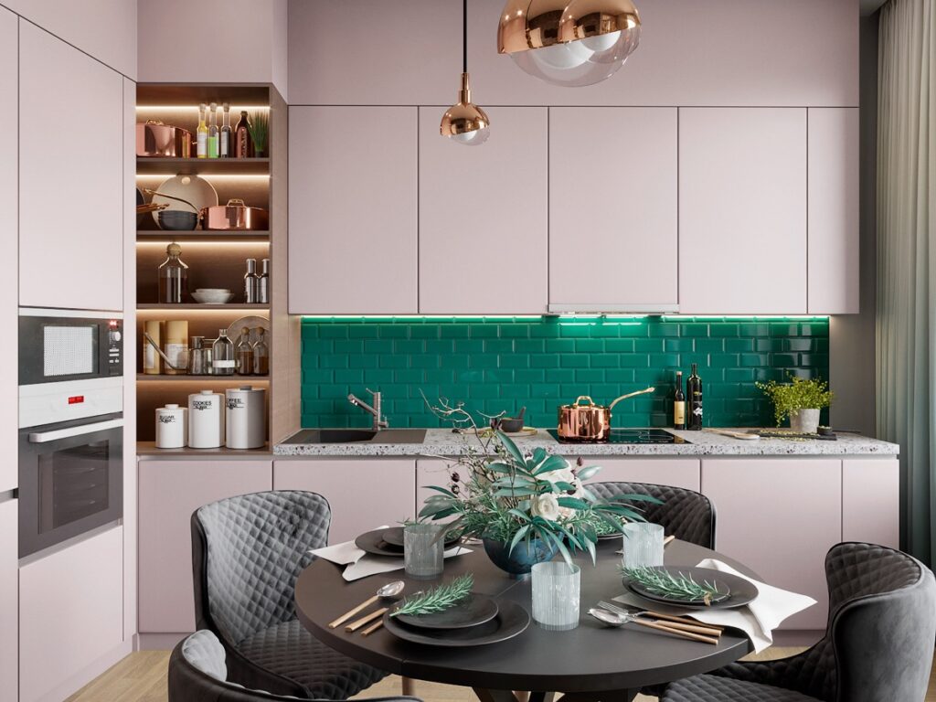 33 Gorgeous Green Kitchens And Ways To Accessorize Them