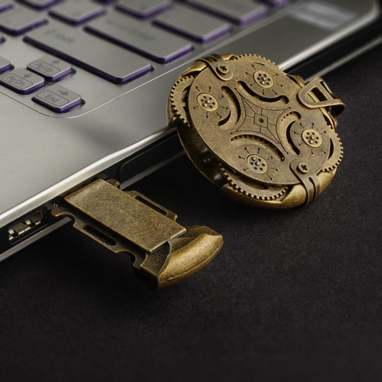 Product Of The Week: A Beautiful, Mechanically Locked USB Drive