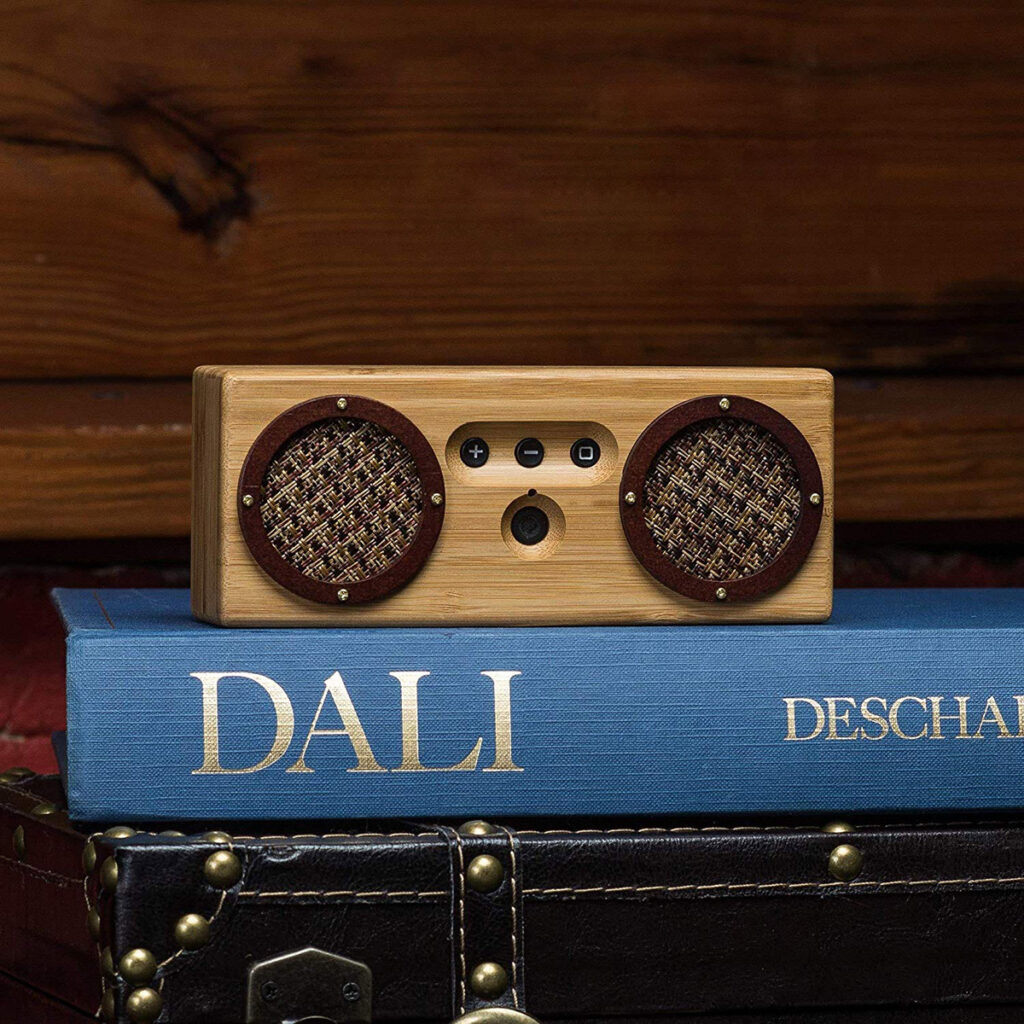 Product Of The Week: Retro Bamboo Wood Bluetooth Speakers