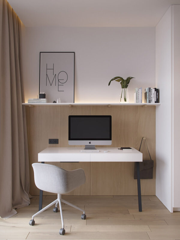 modern work desk | Interior Design Ideas