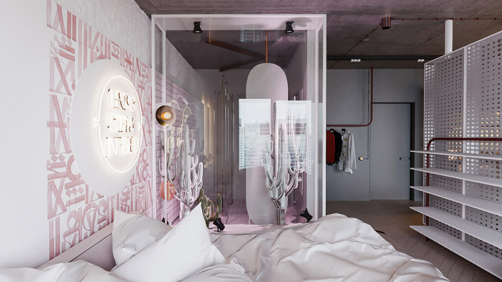 Botanical room divider | Interior Design Ideas