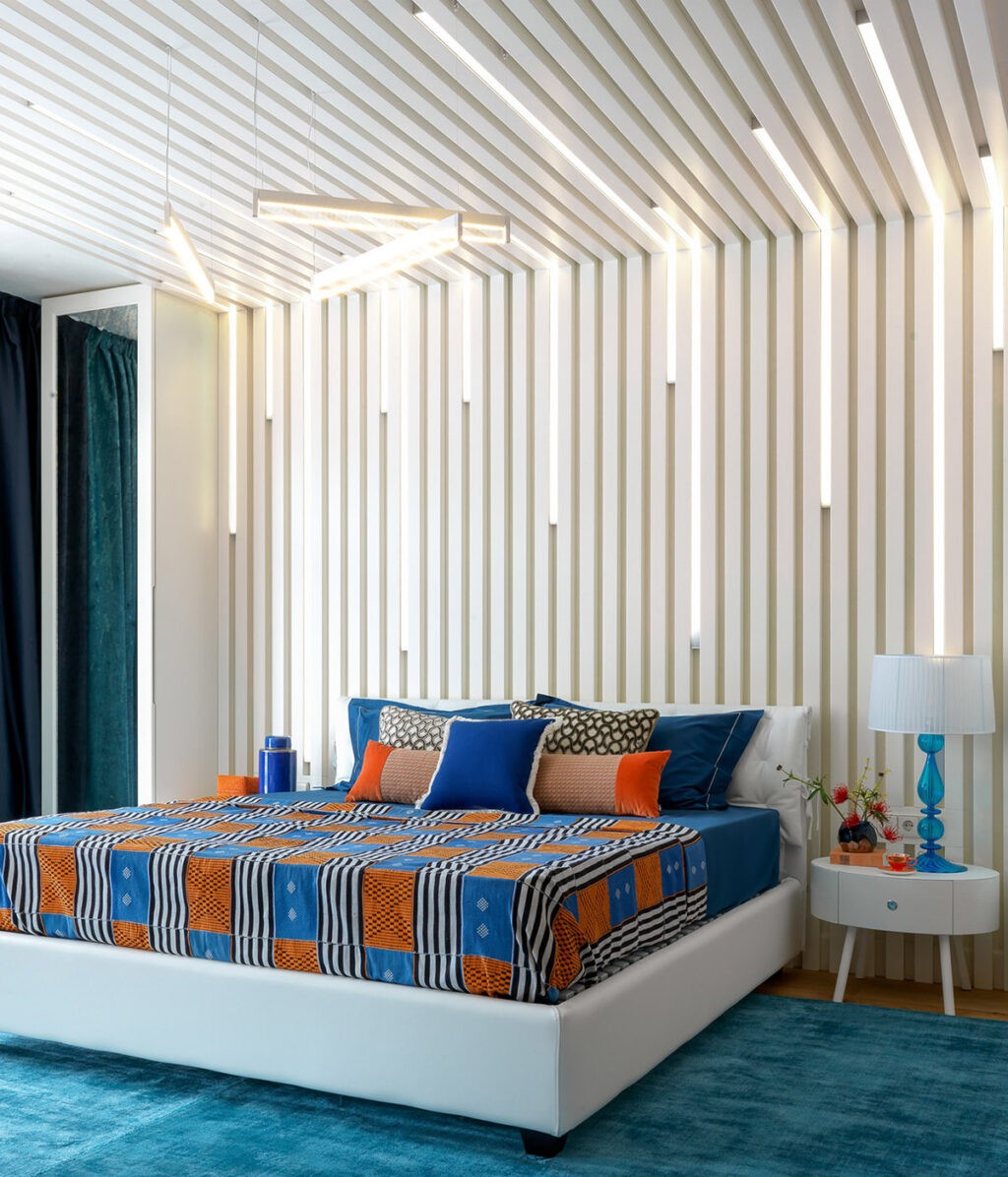 Quirky Colourful Interior With Unique Lighting Schemes