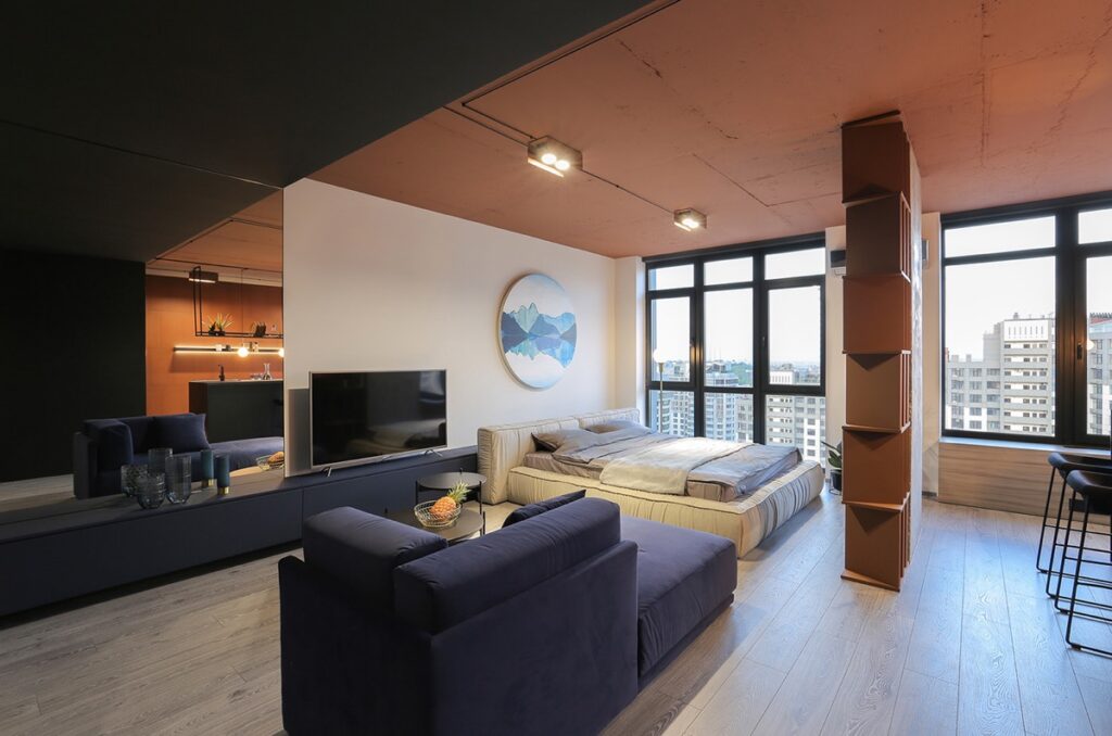 3 Beautiful Small Apartment Interiors [Includes Layout]