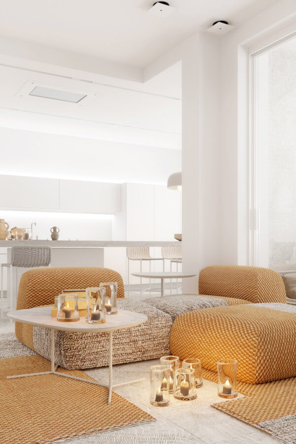 2 Minimalist Style White Interiors To Put The Mind At Peace