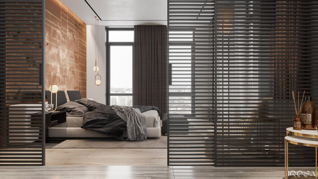 Slatted doors | Interior Design Ideas