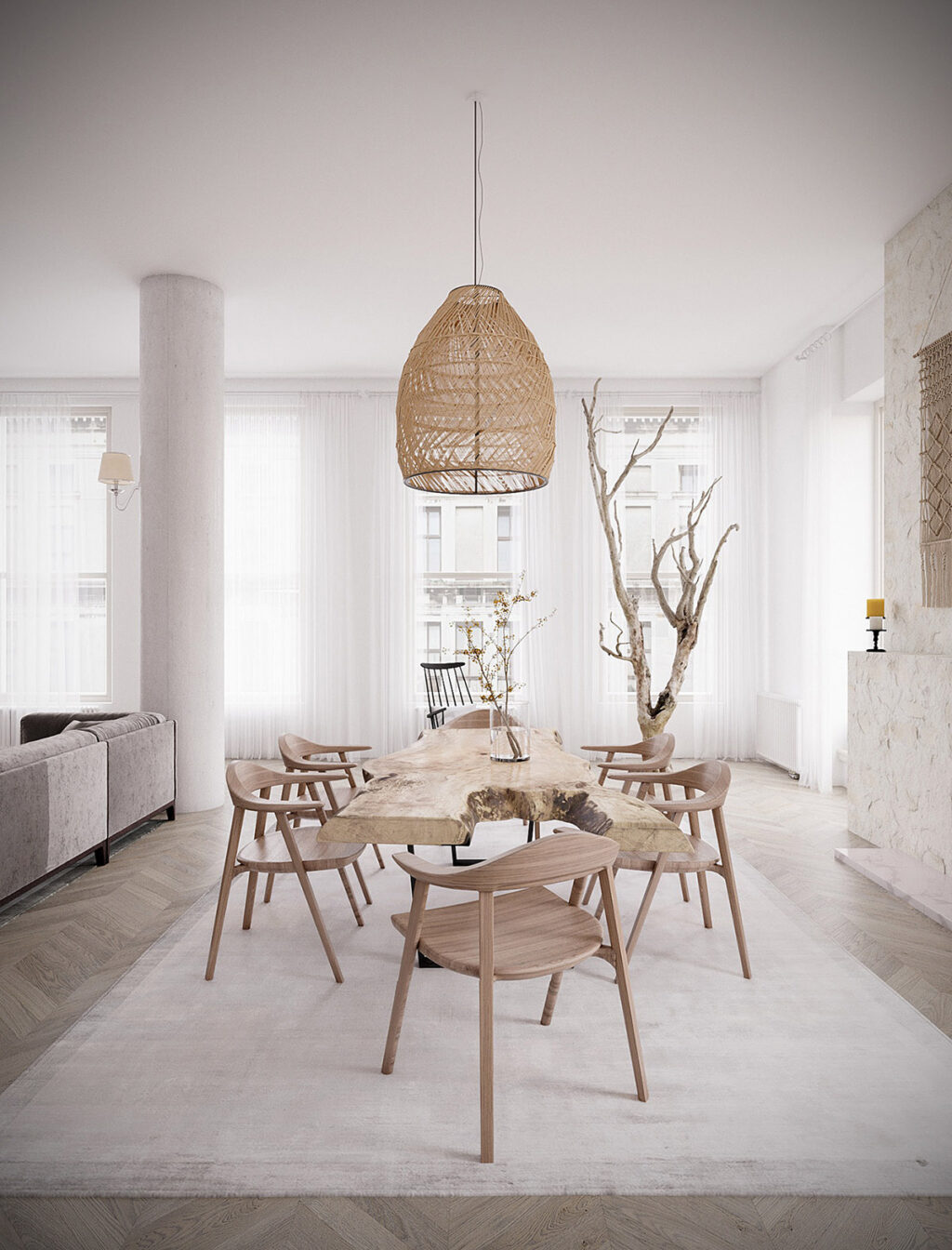 2 Rustic Interiors With A Cool Nomadic Style