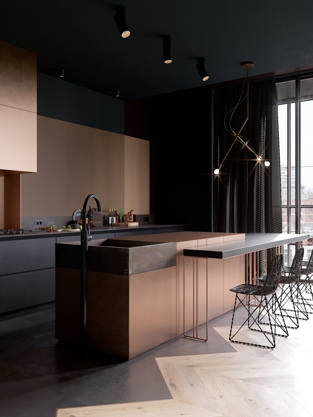 36 Copper Kitchens With Images, Tips And Accessories To Help You Design ...