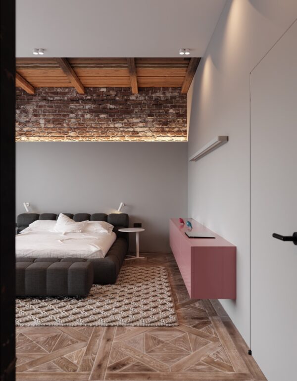 pink console unit | Interior Design Ideas