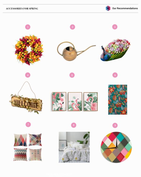 Spring Decor: Evergreen Tips, Ideas And Accessories To Welcome The Season