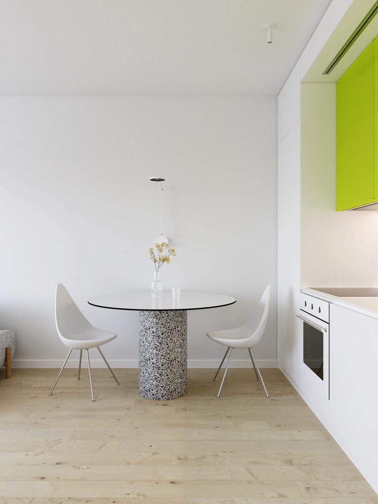 white Drop chair | Interior Design Ideas