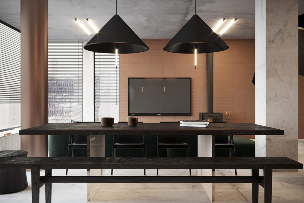 Creative Use Of Copper In Interior Design