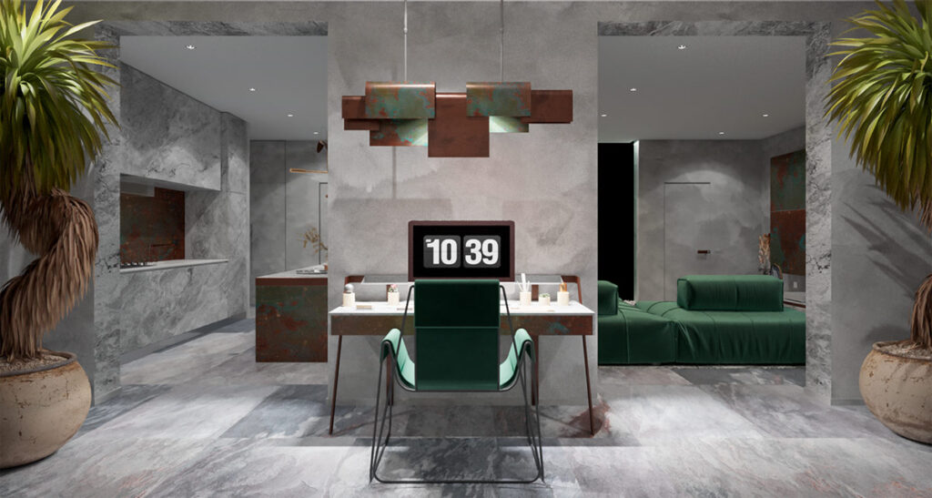 Creative Use Of Copper In Interior Design