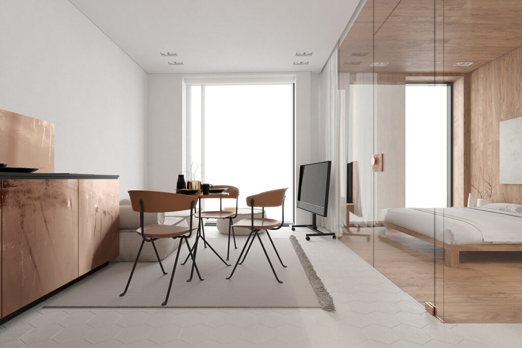 Creative Use Of Copper In Interior Design