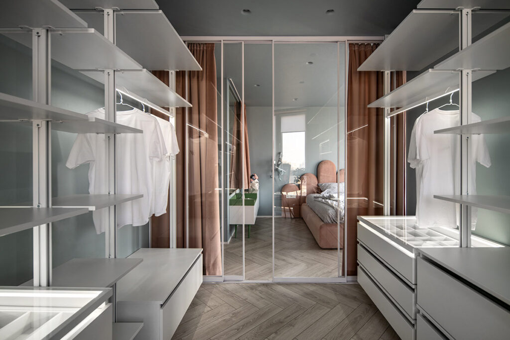 glass closet | Interior Design Ideas