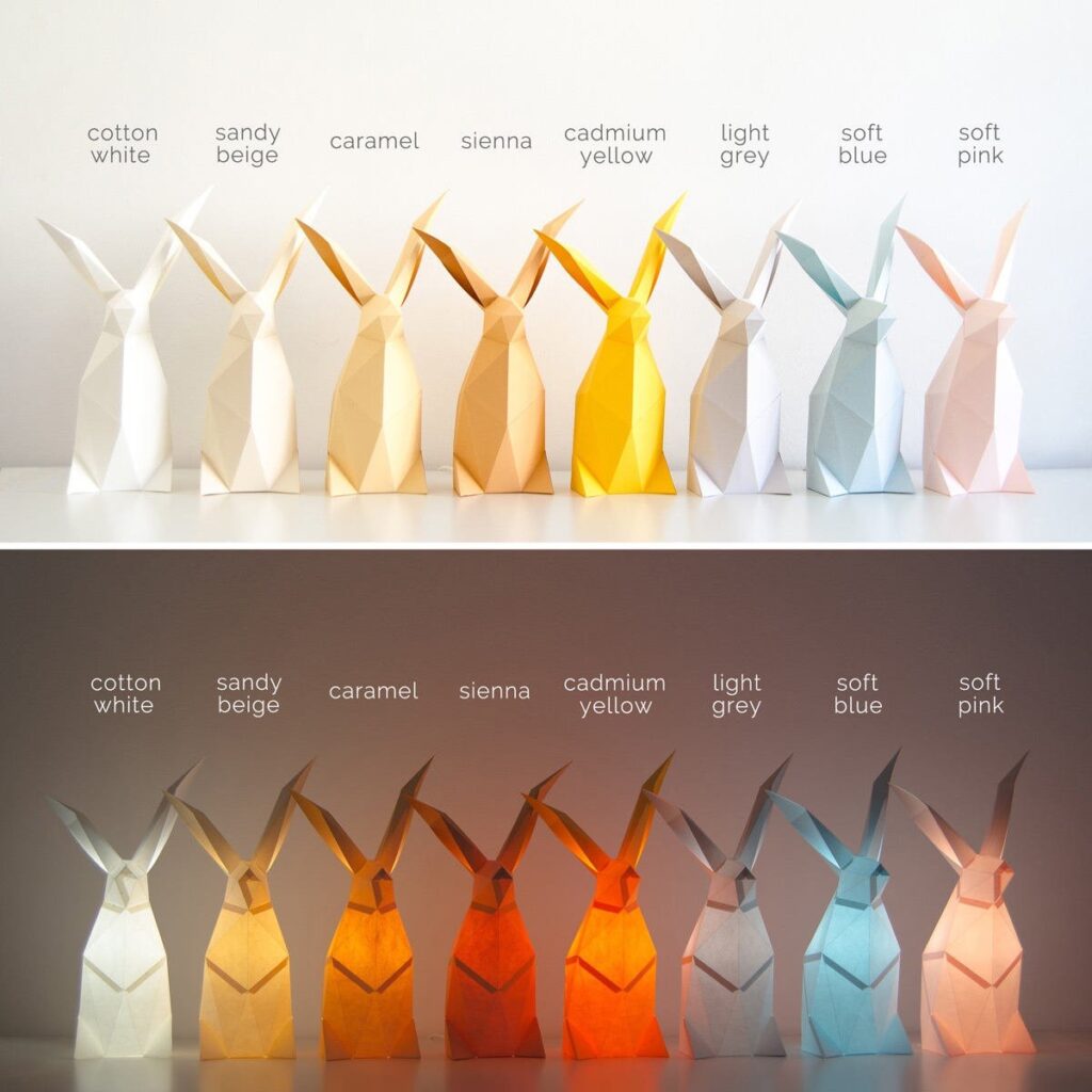 DIY Paperlamp Kits That Will Delight Animal Lovers