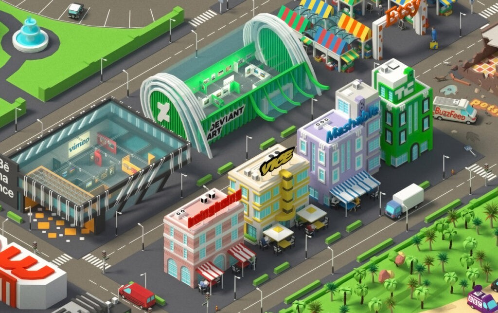 Product Of The Week: An Isometric City Poster That Imagines Iconic ...