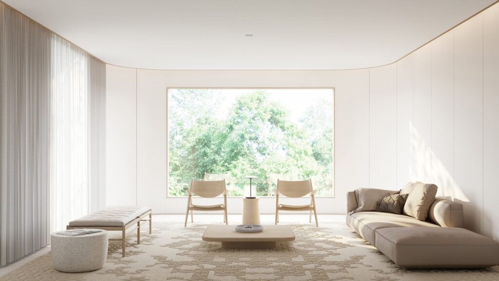 white lounge | Interior Design Ideas