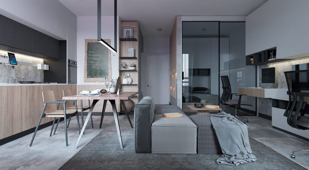 Small Apartment Ideas, For Spaces Under 50 Square Meters