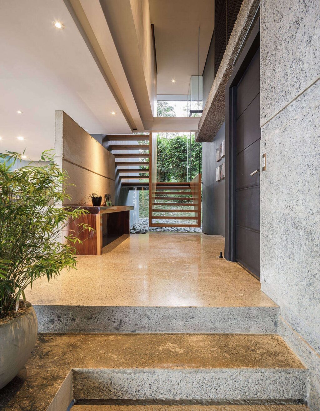 open riser staircase design | Interior Design Ideas