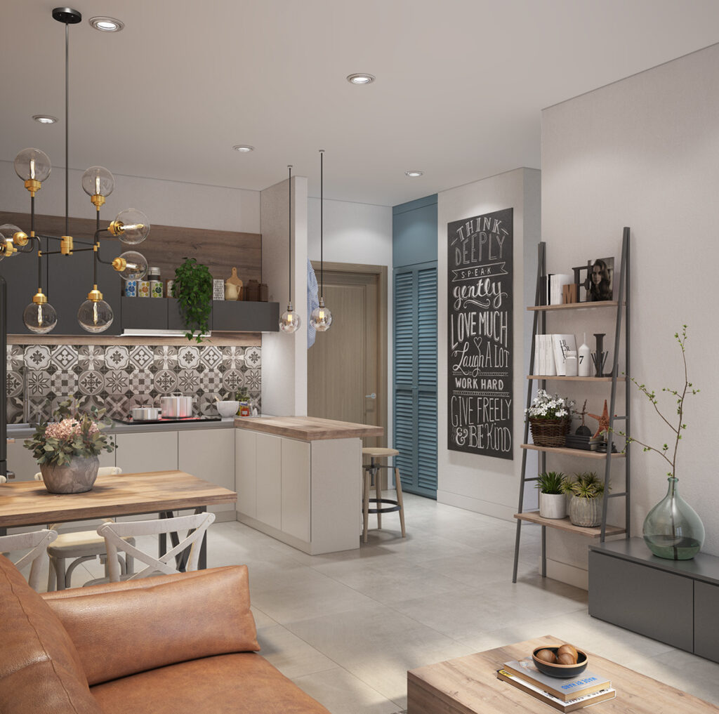 Rustic-Industrial Interior Design Examples