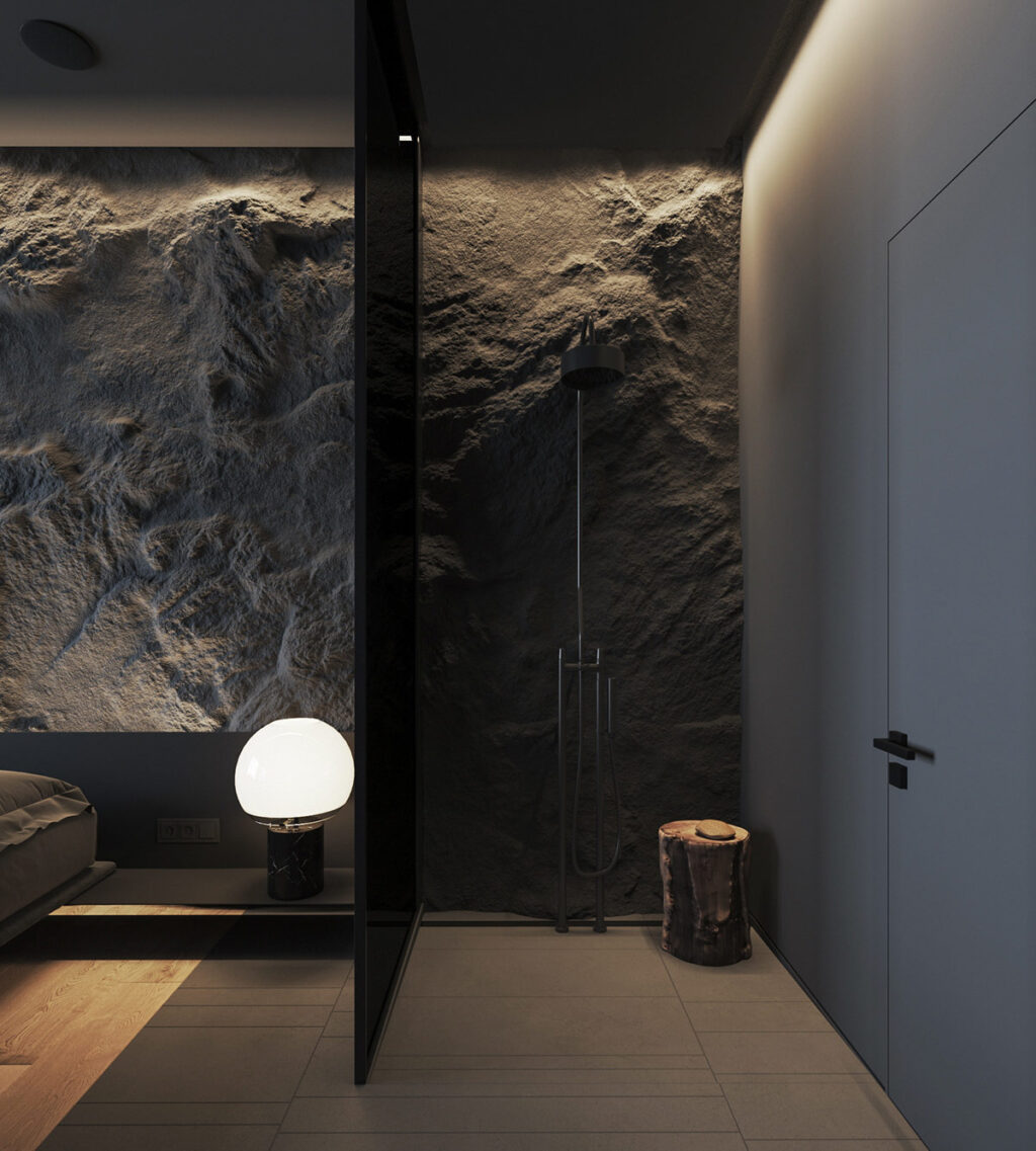 How To Use Lighting And Textures To Add Interest To Dark Interiors