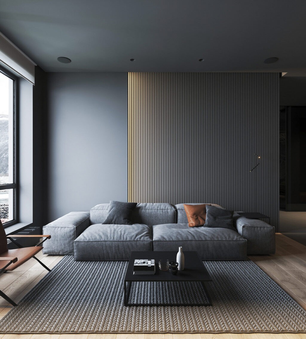 How To Use Lighting And Textures To Add Interest To Dark Interiors