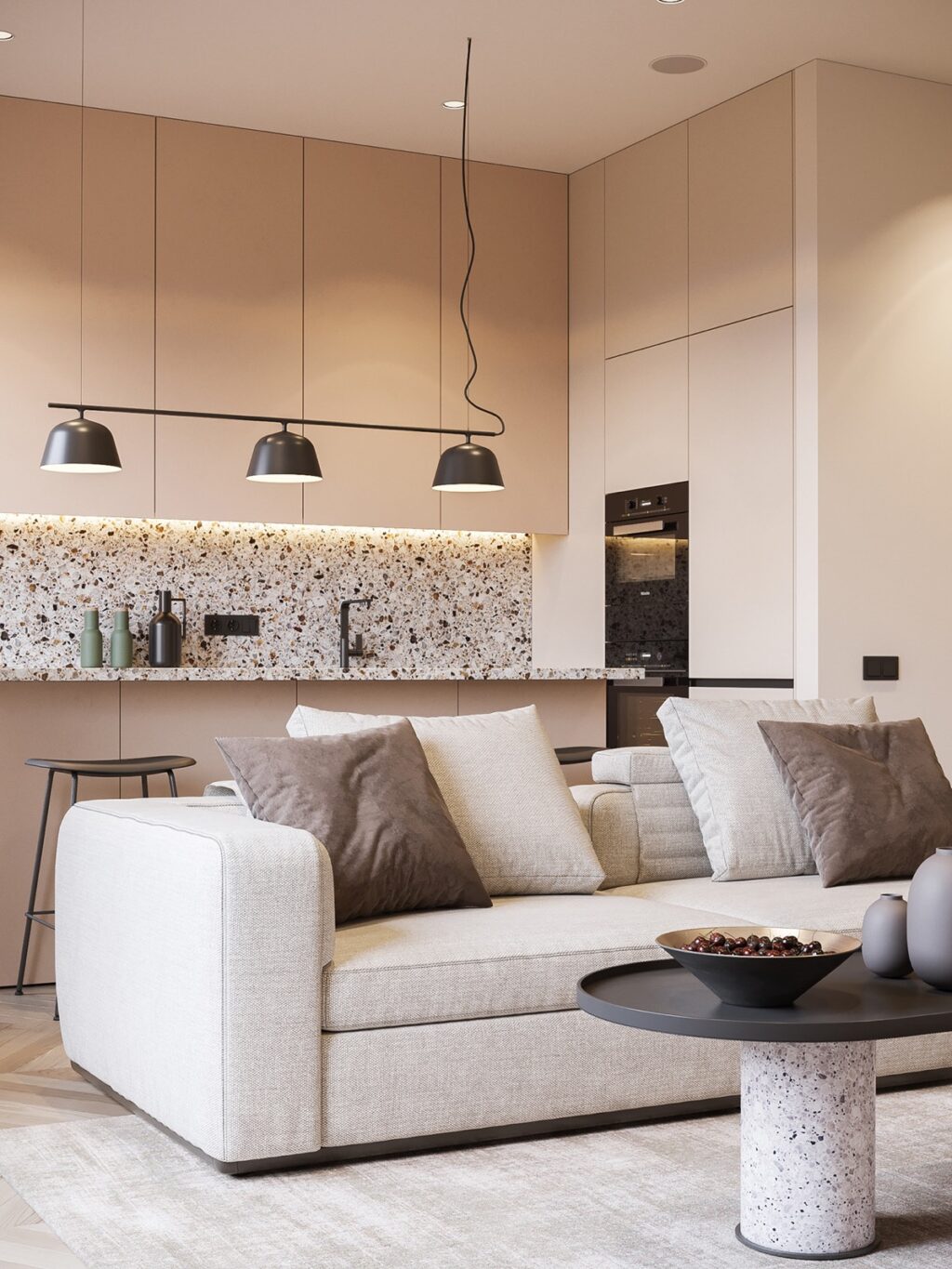 How To Use Terrazzo In Interior Design: 4 Examples