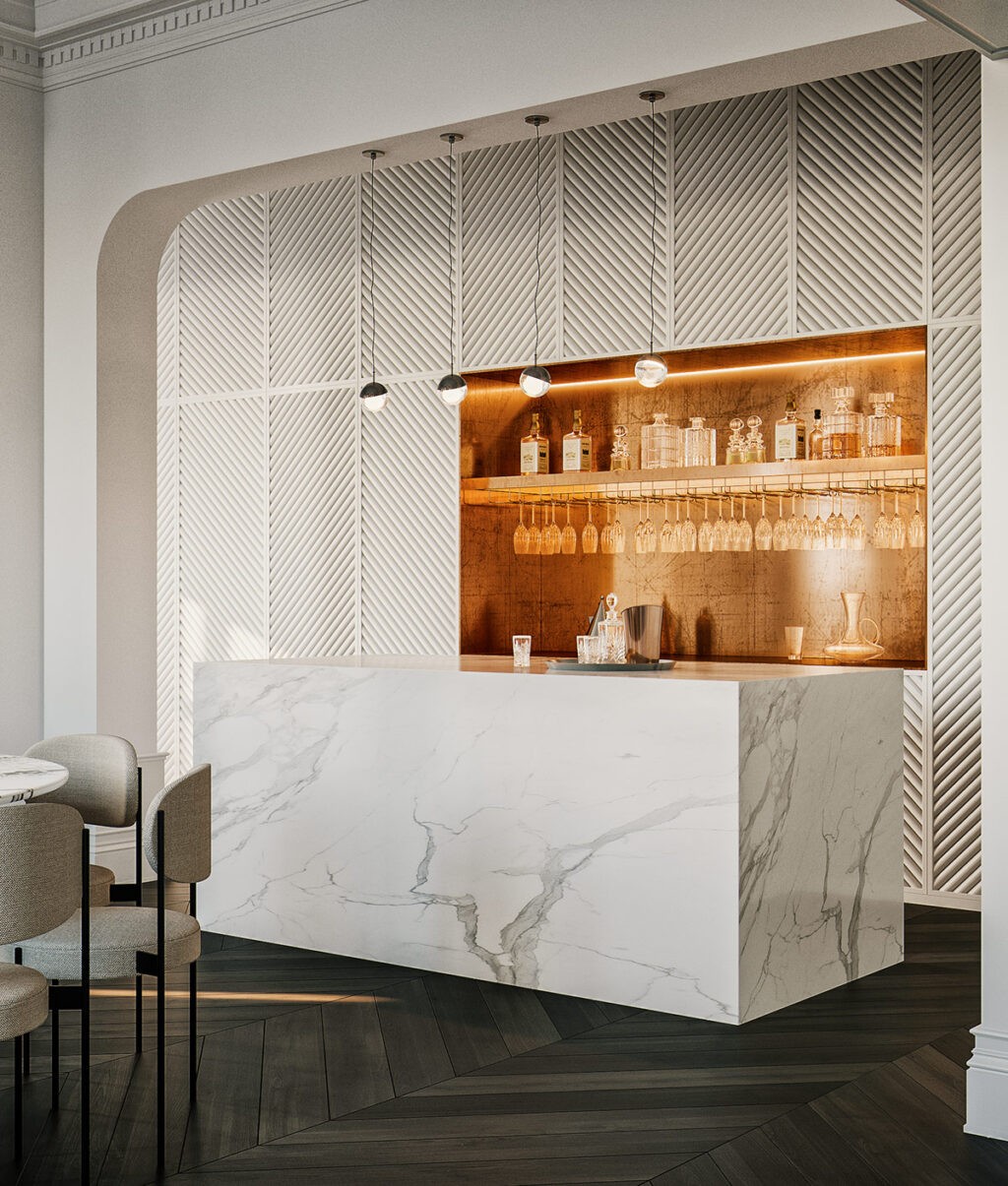 3 Ultra-Modern Takes on Neoclassical Interior Inspiration