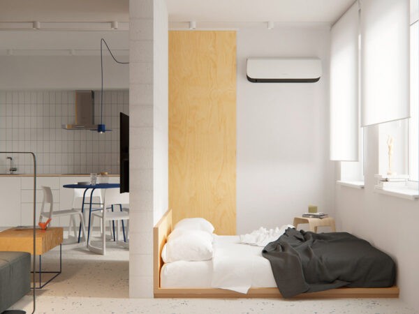 Modest Size Apartments That Make The Most Of White