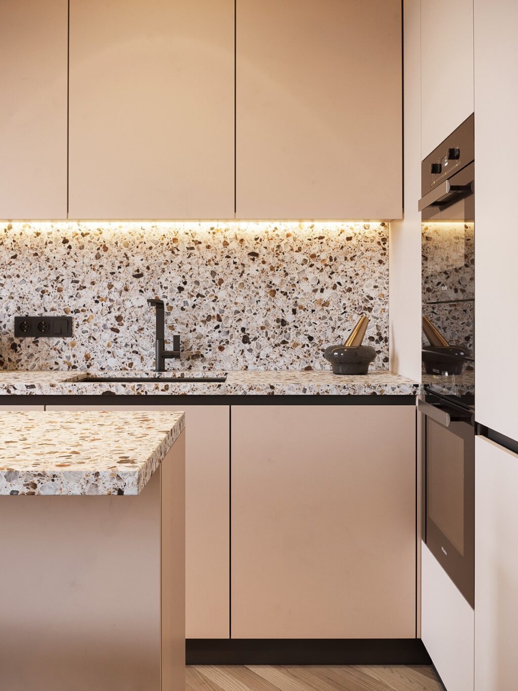 How To Use Terrazzo In Interior Design: 4 Examples