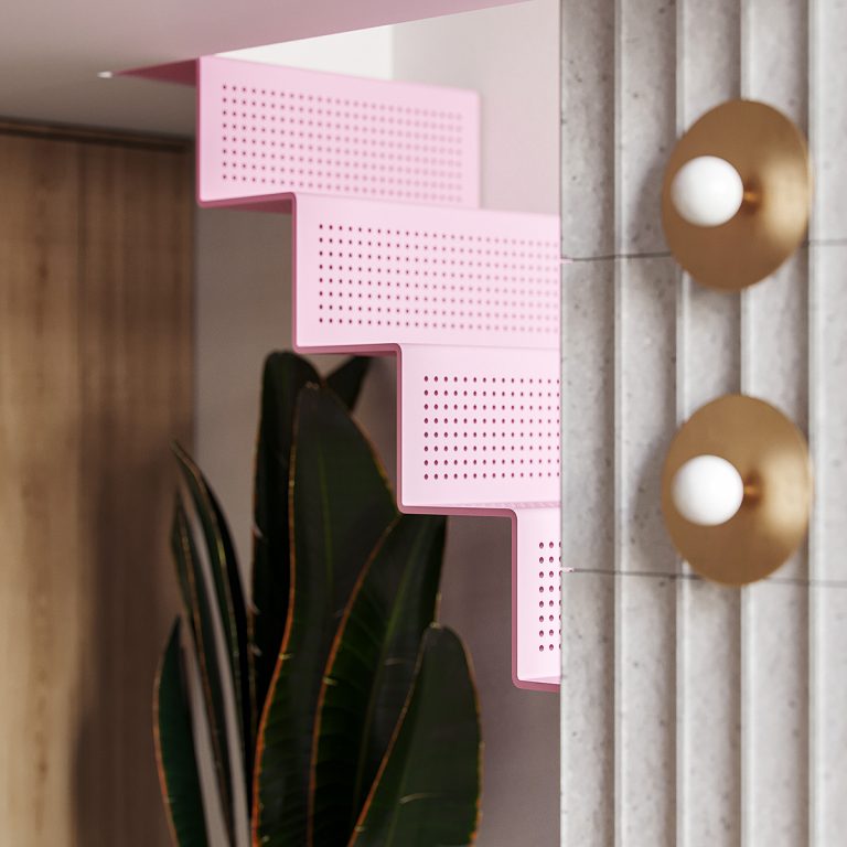 open sided staircase | Interior Design Ideas