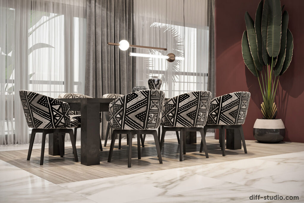 Modern Ethnic Interior Design With Afro Vibes