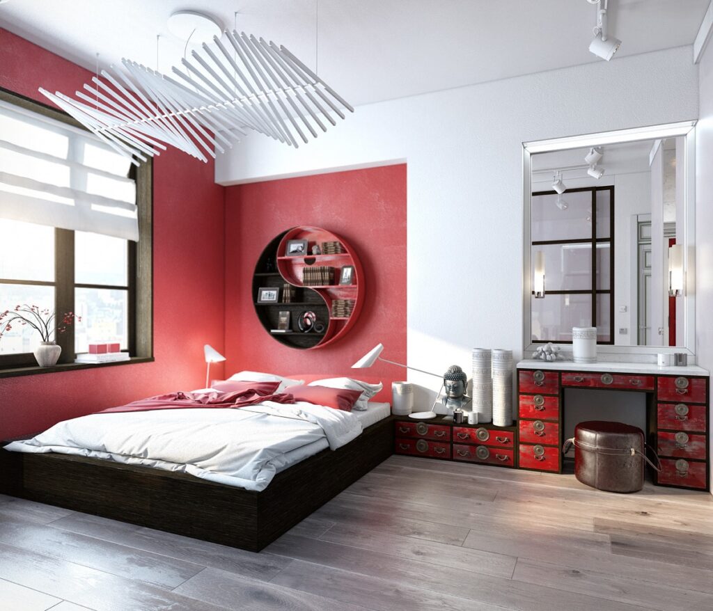 51 Red Bedrooms With Tips And Accessories To Help You Design Yours