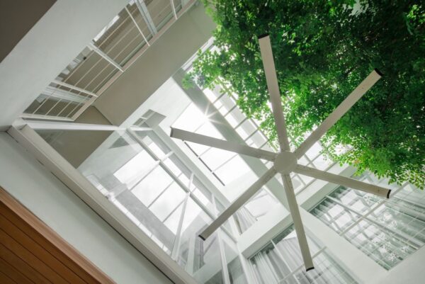 white ceiling fan | Interior Design Ideas