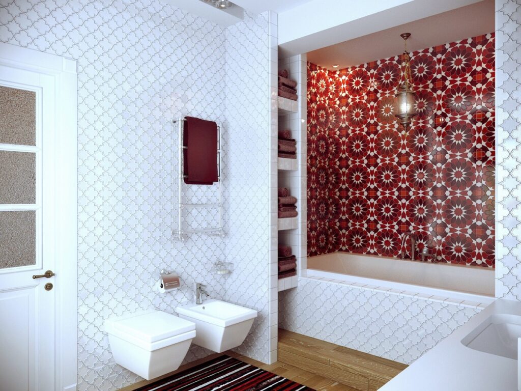 51 Red Bathrooms Design Ideas With Tips To Decorate And Accessorize Yours