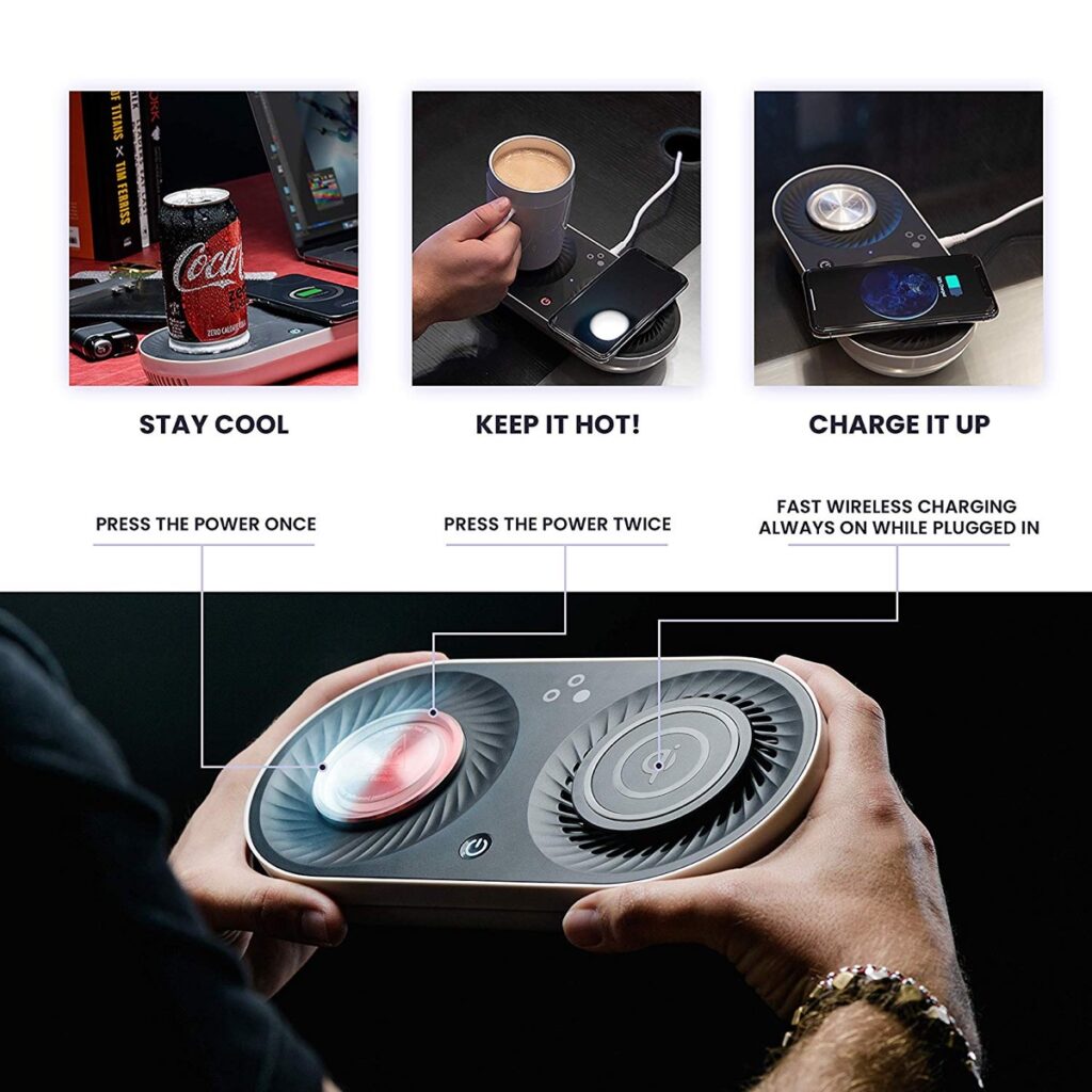 Product Of The Week: A Wireless Phone Charger with A Mug Warmer And ...