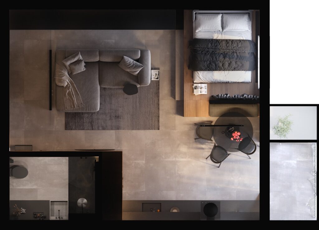 Space-Saving Small Studio Styling In Under 45 Square Metres