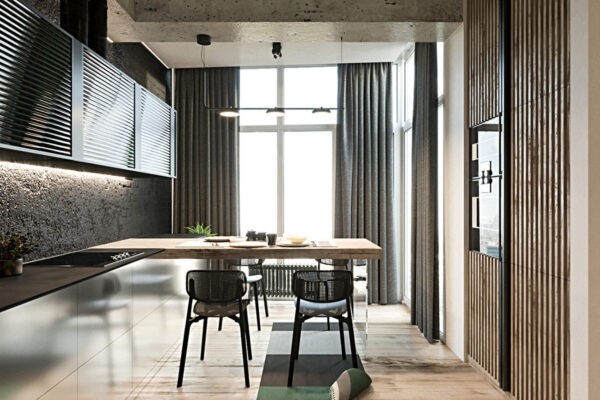 dining peninsula | Interior Design Ideas