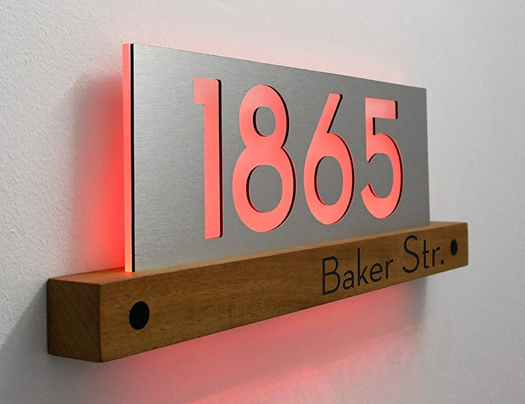 51 House Numbers for Fabulously Functional Curb Appeal