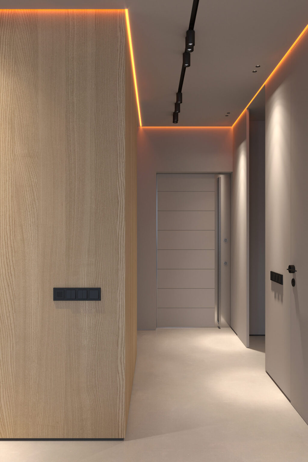 How To Light A Minimalist Interior With Single Circuit Tracks & Strips