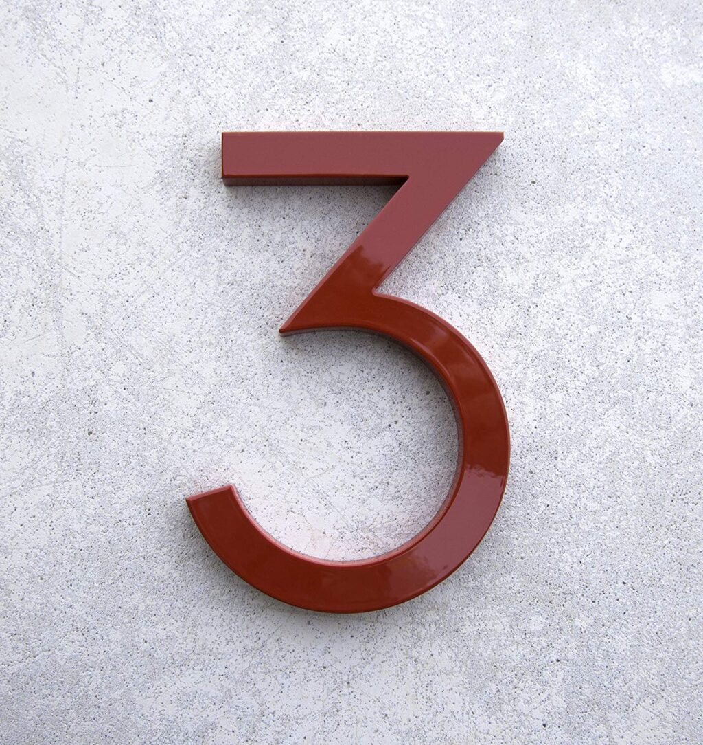 51 House Numbers for Fabulously Functional Curb Appeal